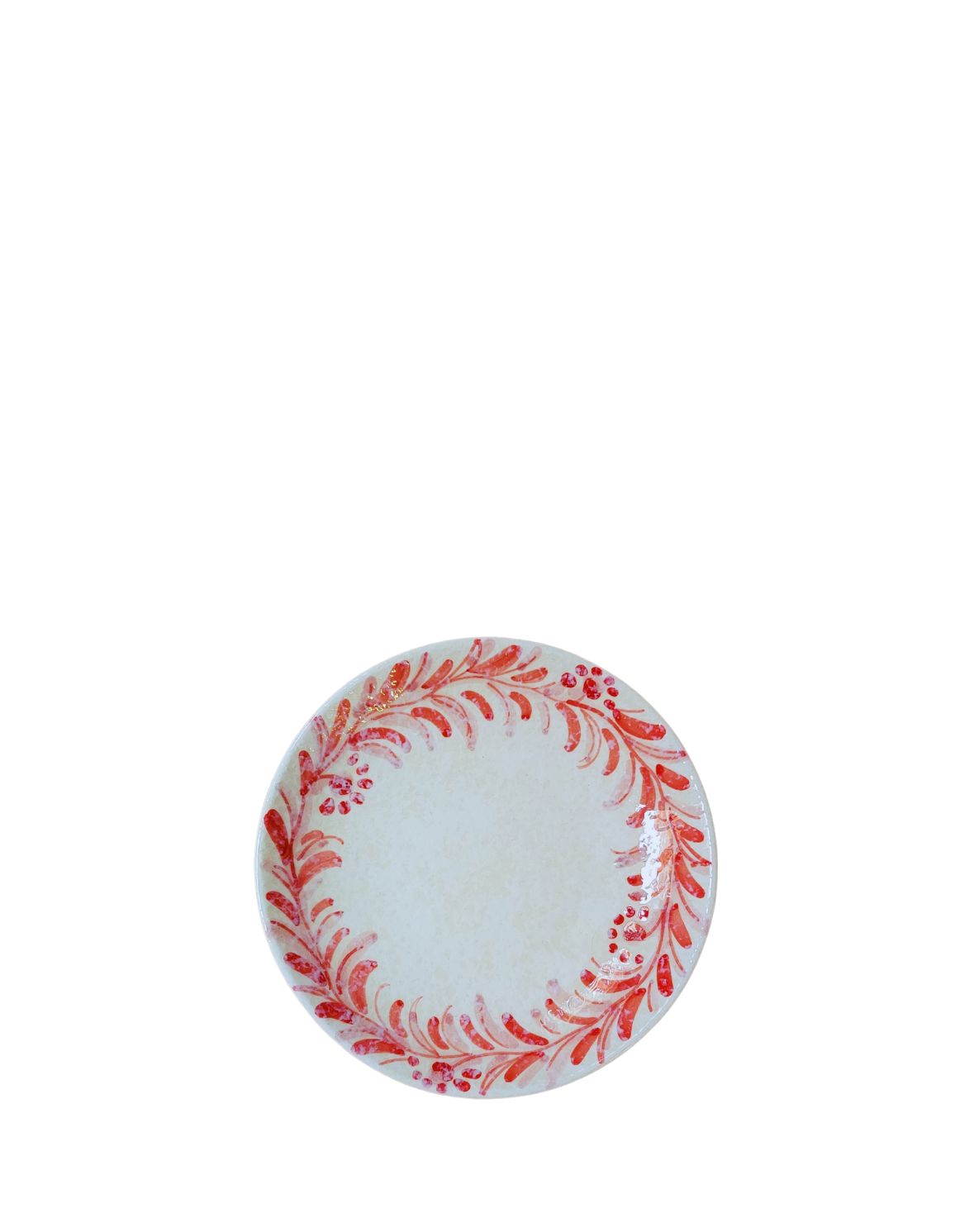 Platillo pan o desayuno Minerva Rojo – La Oficial Cerámica